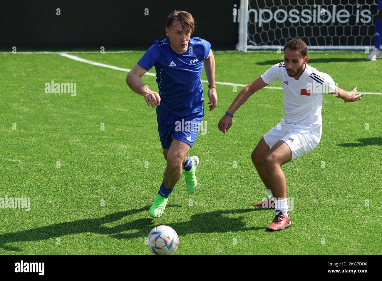Doha, Qatar. 22nd Nov, 2022. Croatian former footballer and FIFA Legend ...