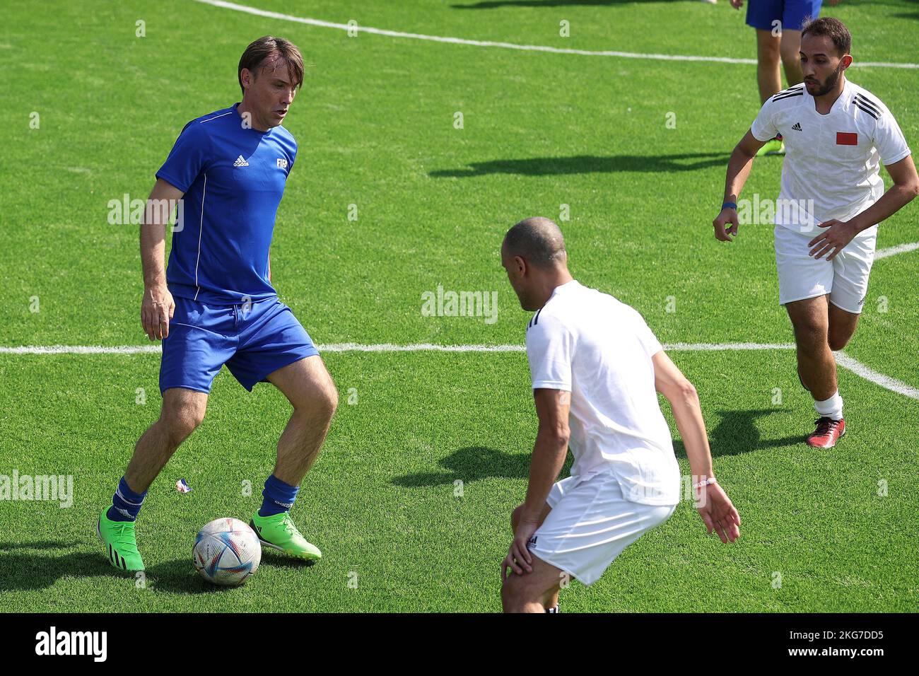 Doha, Qatar. 22nd Nov, 2022. Croatian former footballer and FIFA Legend ...