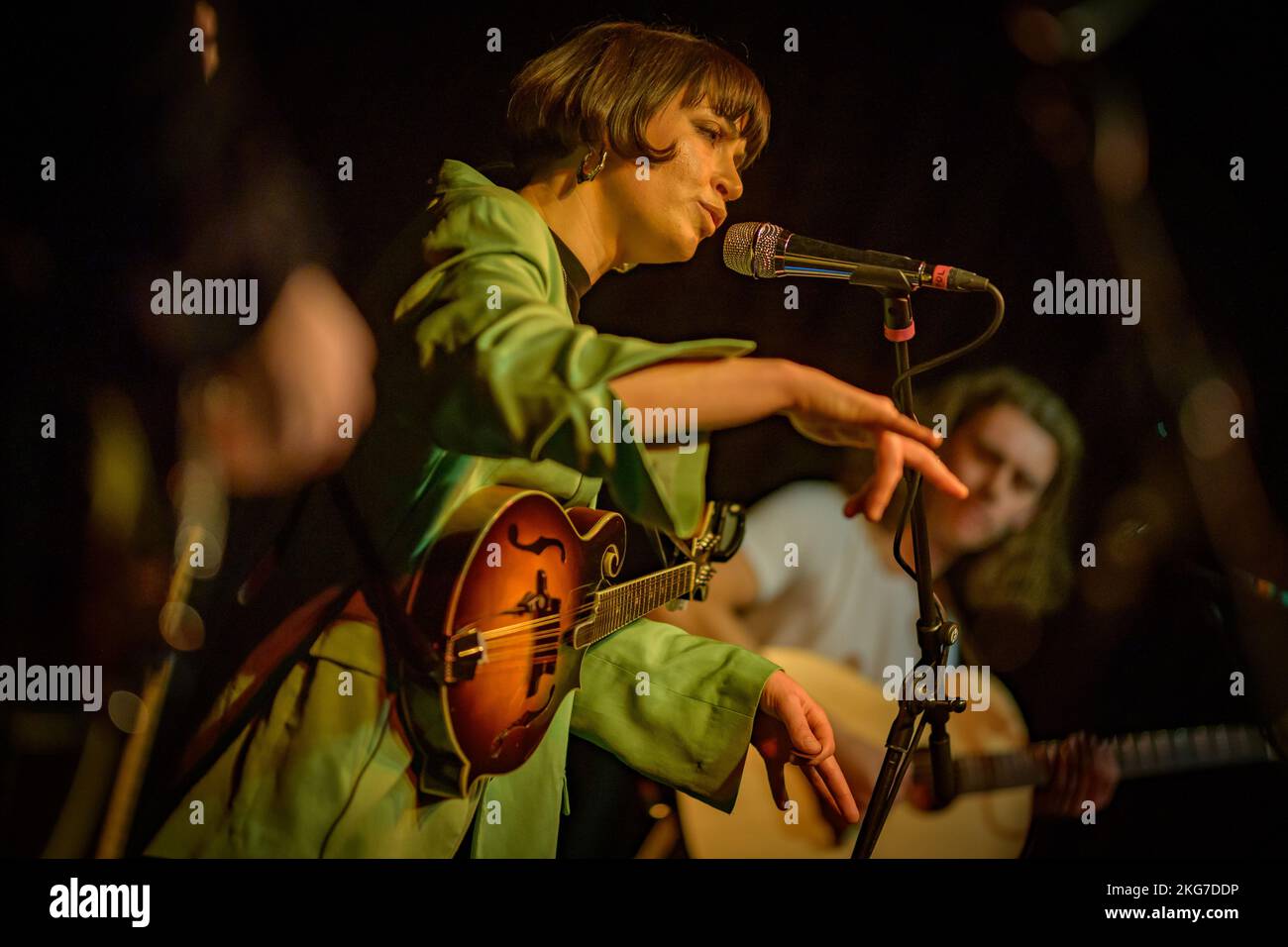 Edinburgh, Scotland. Mon 21 November 2022. Folk band The Trials of Cato ...