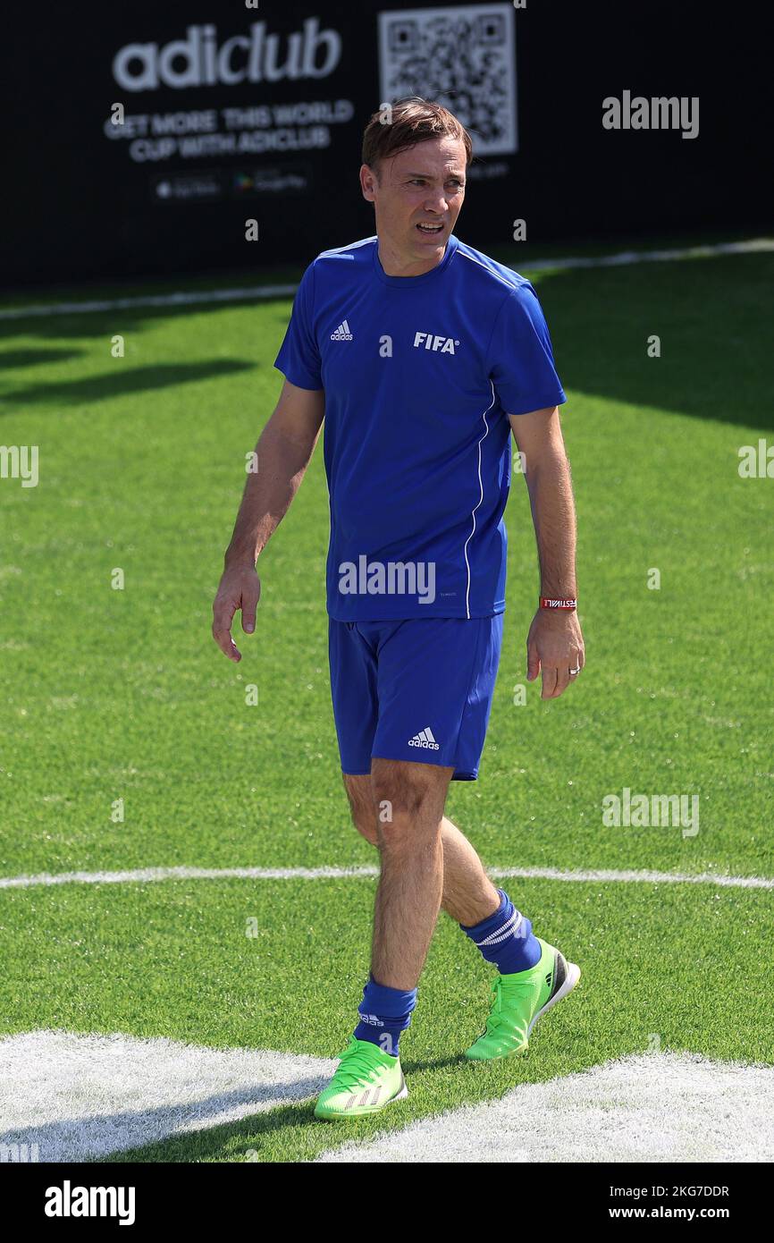 Doha, Qatar. 22nd Nov, 2022. Croatian former footballer and FIFA Legend ...