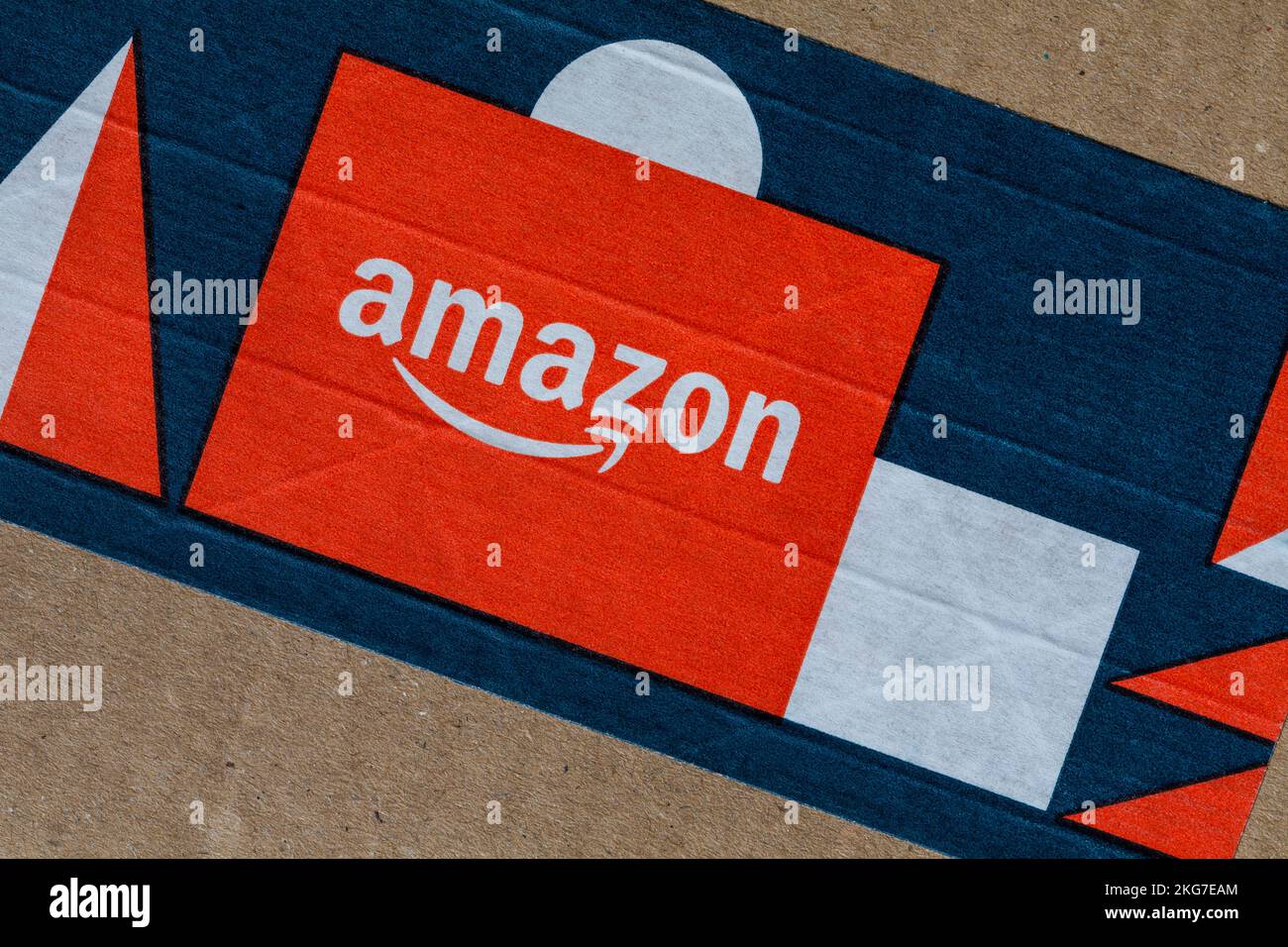 Close up united parcel hi-res stock photography and images - Alamy