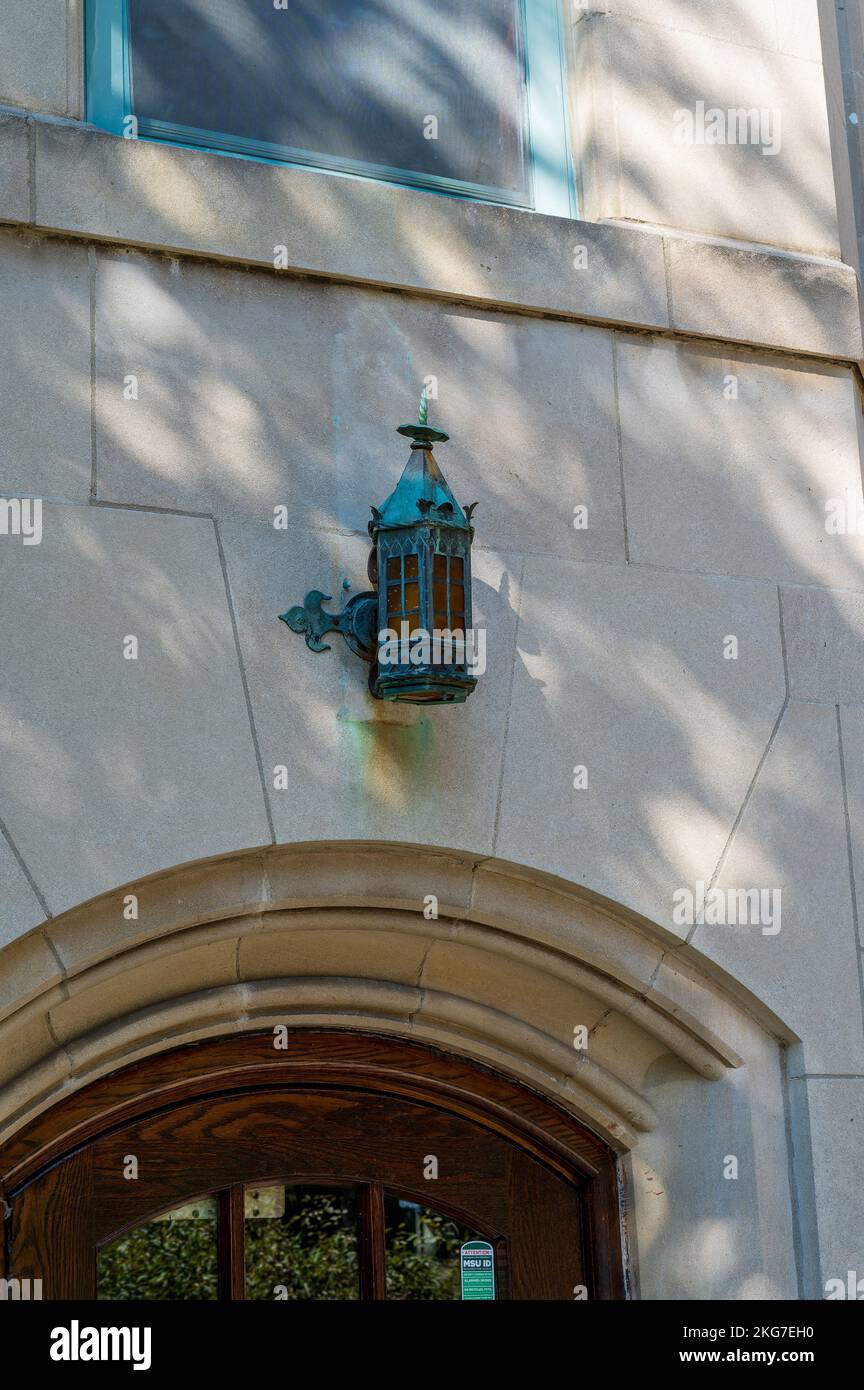 Antique wrought iron gas lantern hi-res stock photography and images ...