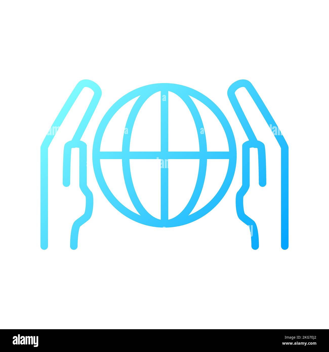 Network communication pixel perfect gradient linear vector icon Stock ...