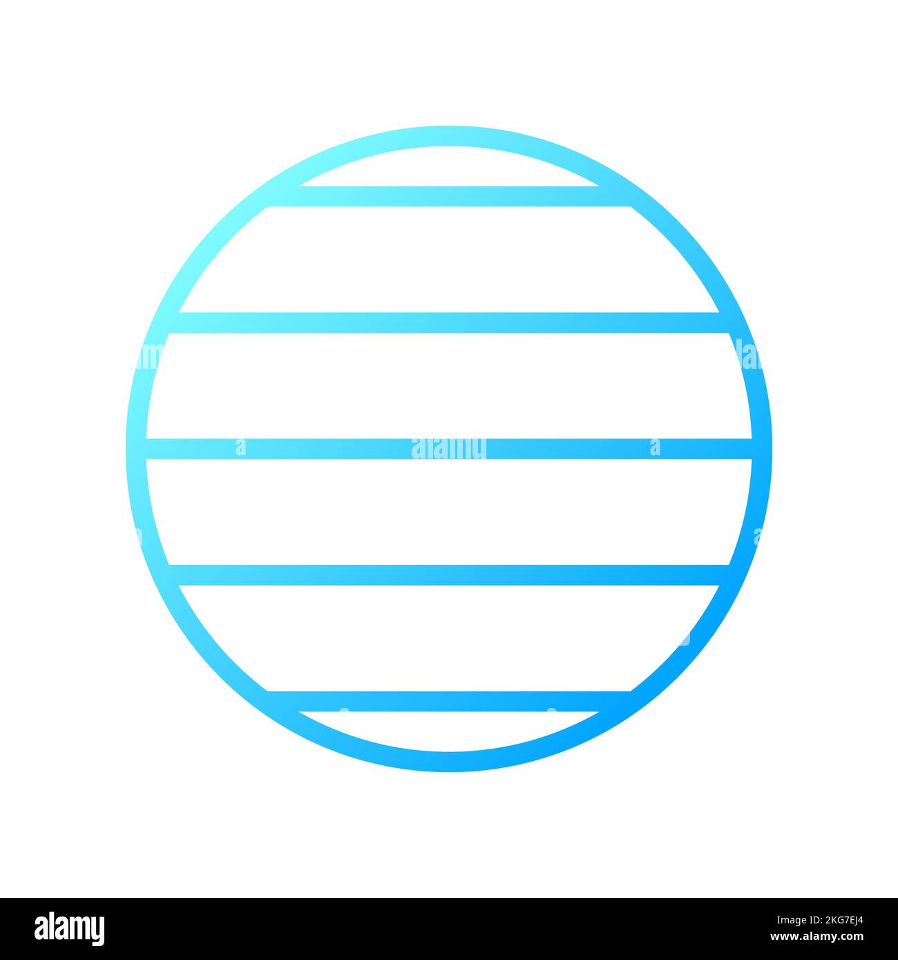 Latitude pixel perfect gradient linear vector icon Stock Vector Image ...