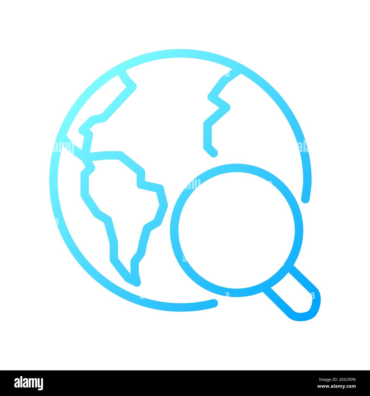 Global search pixel perfect gradient linear vector icon Stock Vector ... Global search pixel perfect gradient linear vector icon Stock Vector ...