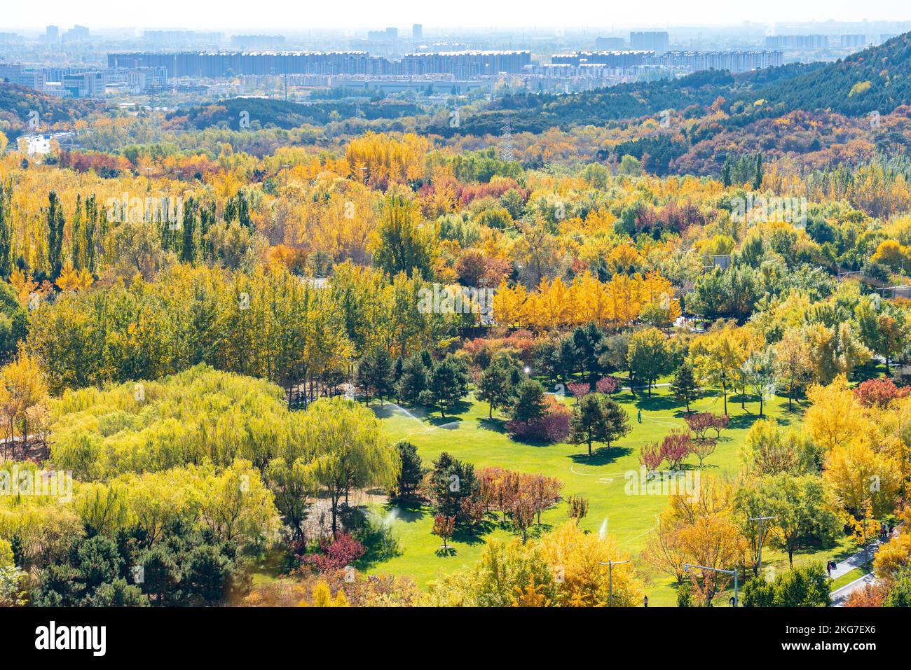 Aerial Photos show the gorgeous views of Yanqi Lakeside in Beijing ...