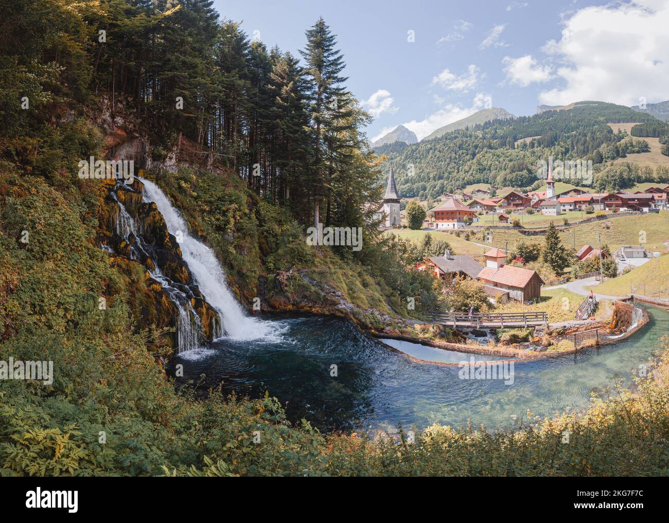 Switzerland simmental valley hi-res stock photography and images - Alamy