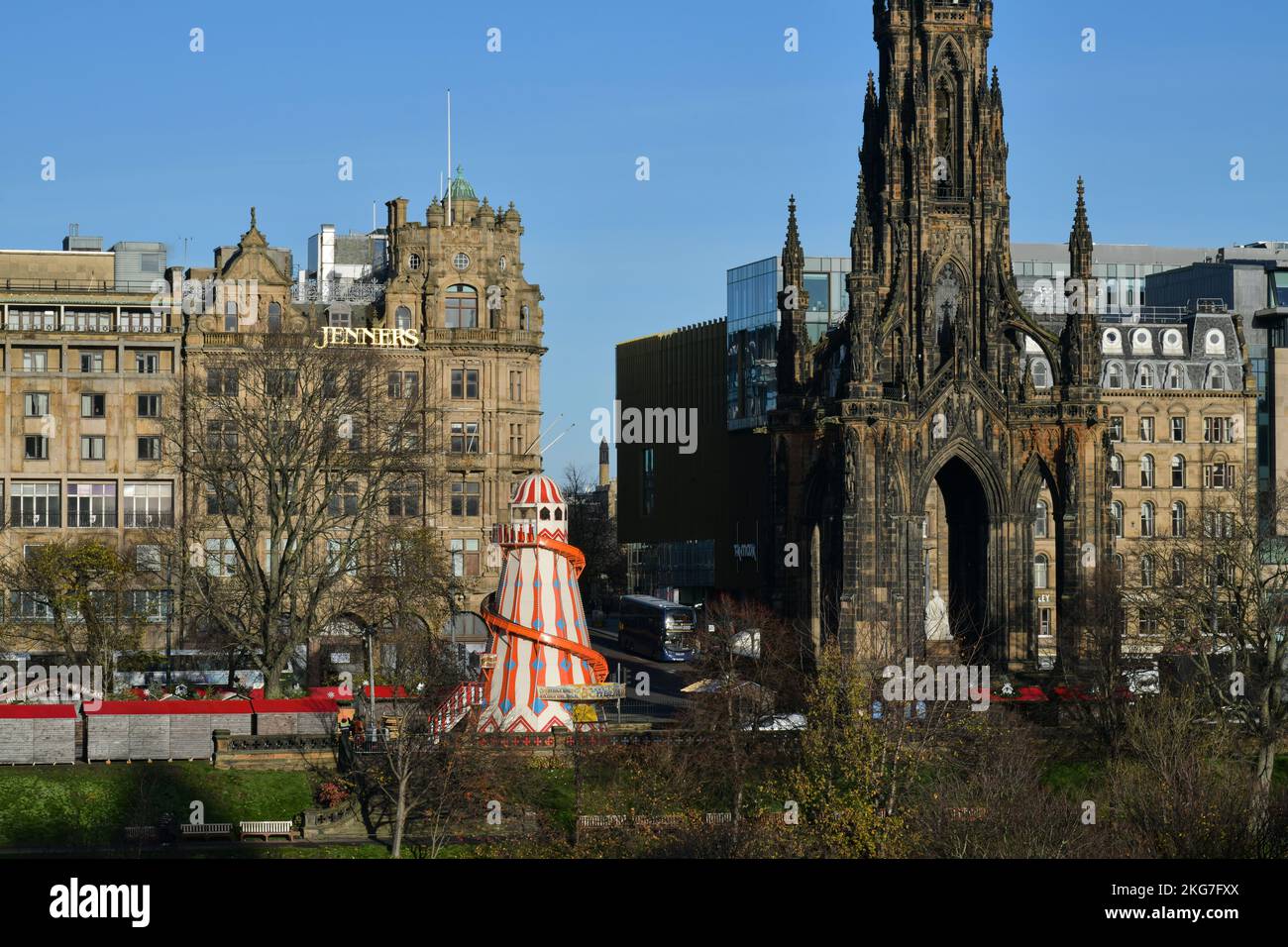German market princes street gardens hi-res stock photography and ...
