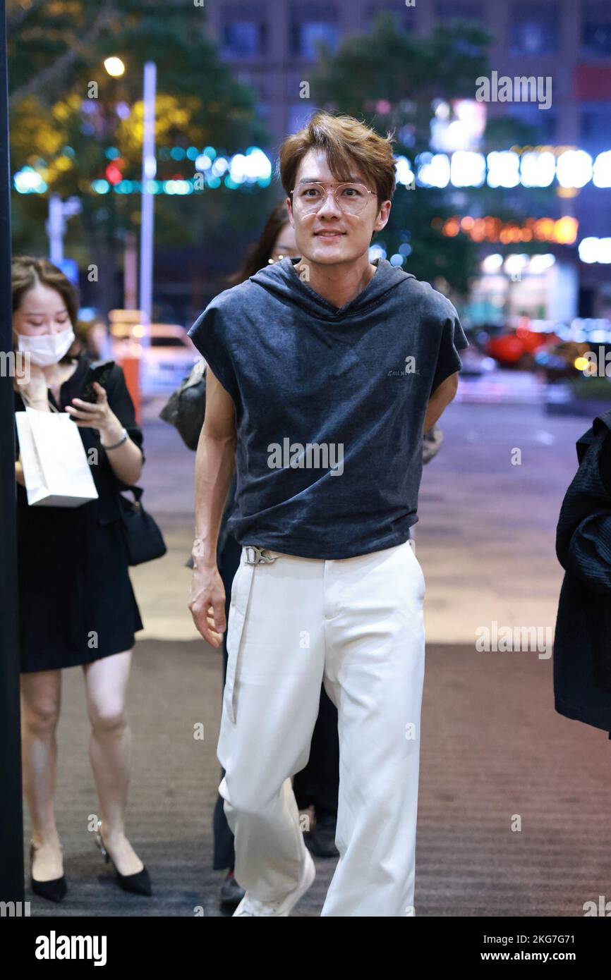 Taiwanese singer, songwriter, actor and director Kenji Wu during the ...