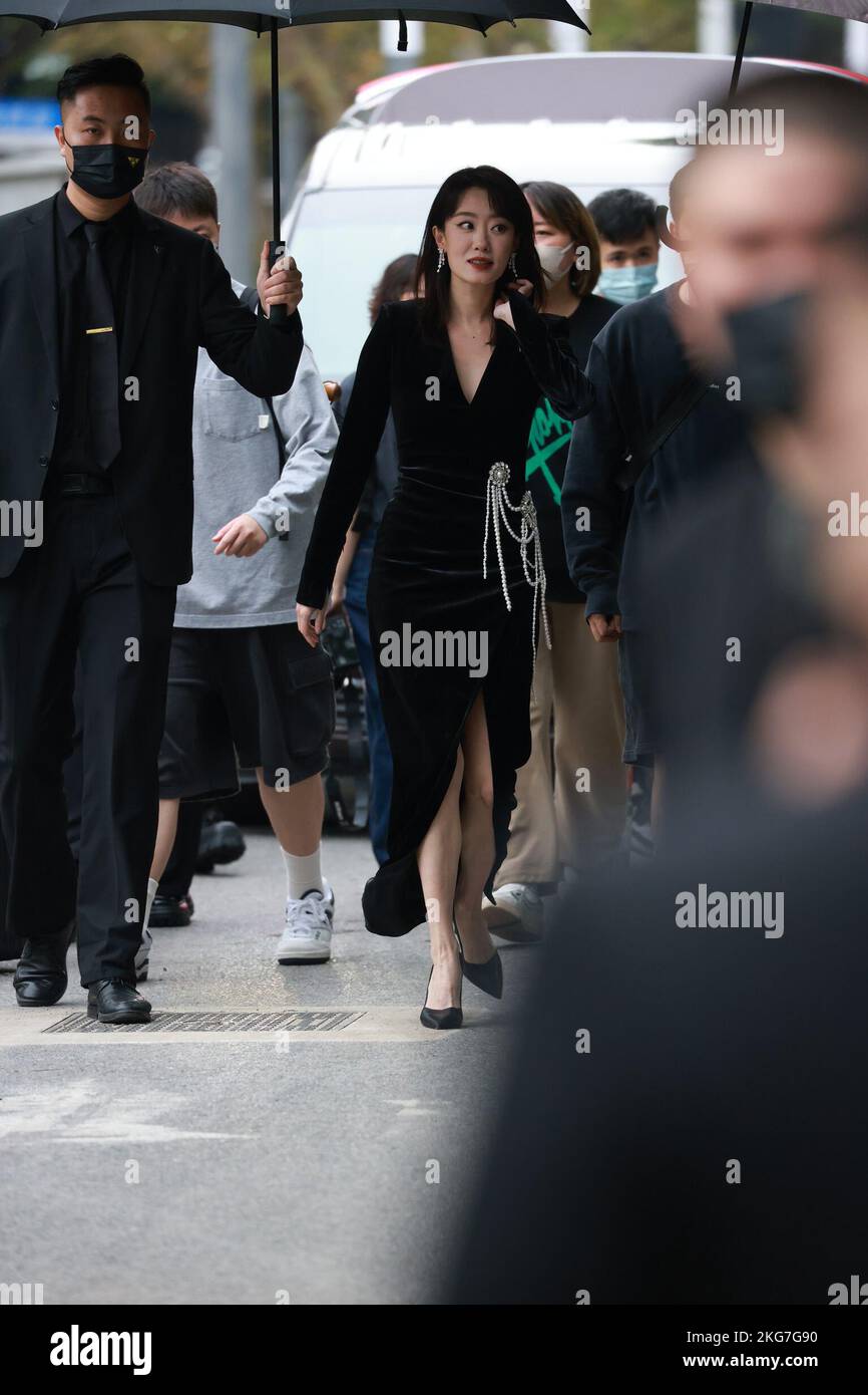Chinese actress and comedian Zhang Xiaofei attended VOGUE activity in ...