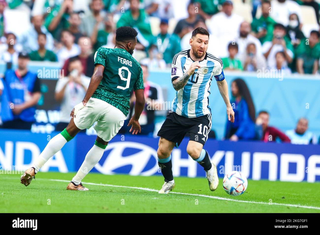 22.11.2022, Lusail , football, FIFA World Cup 2022, Argentina vs Saudi ...