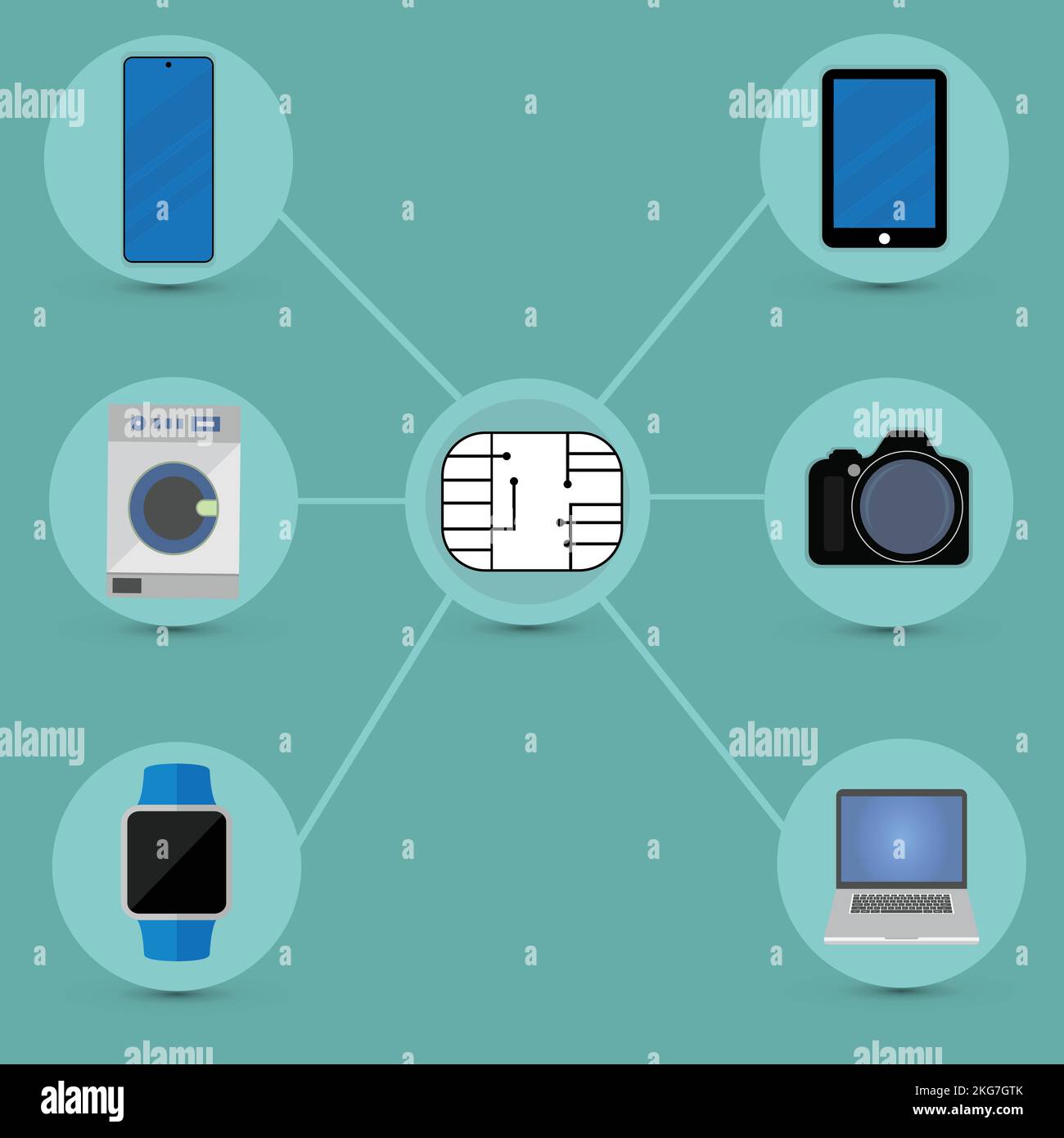 Microchip of the electronics conceptual vector Stock Vector Image & Art ... Microchip of the electronics conceptual vector Stock Vector Image & Art ...