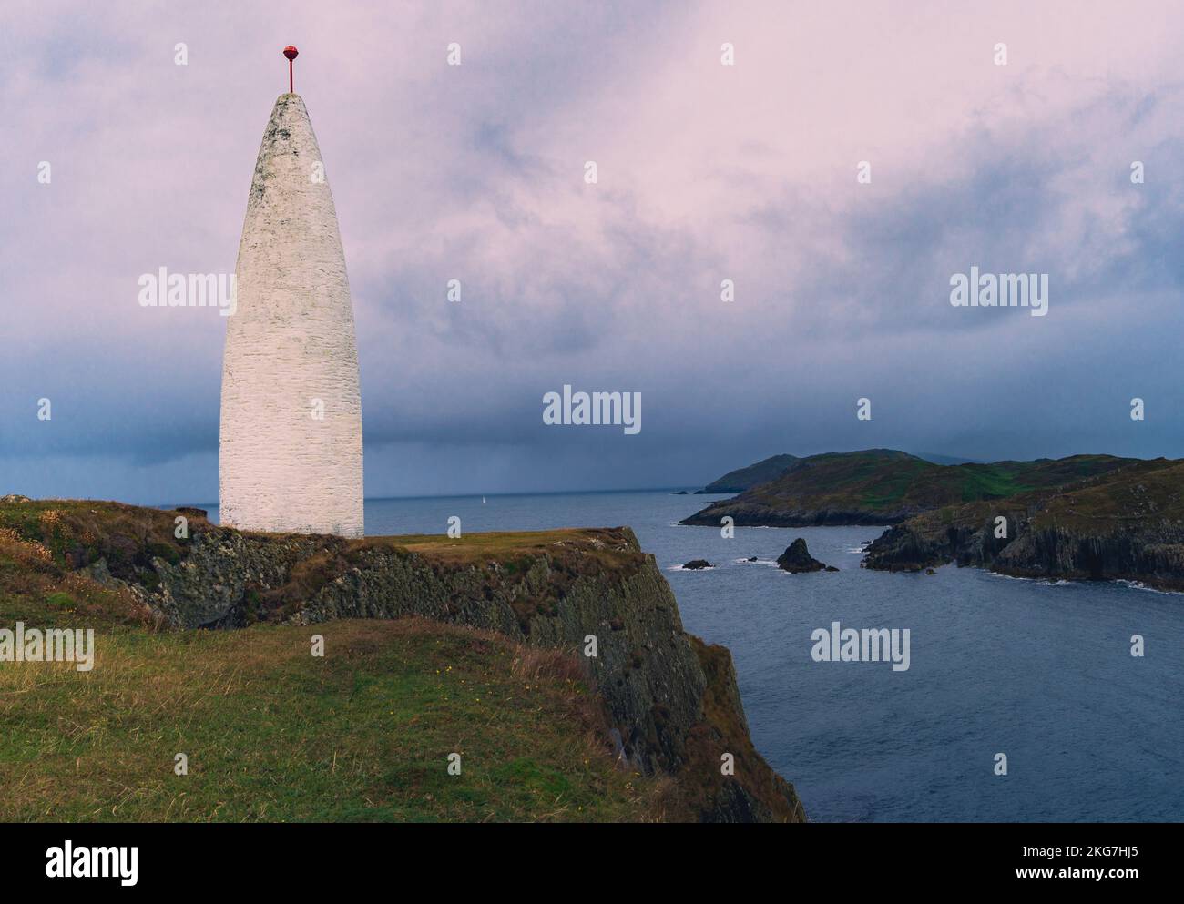 Baltimore Beacon, Cork, Ireland Stock Photo - Alamy