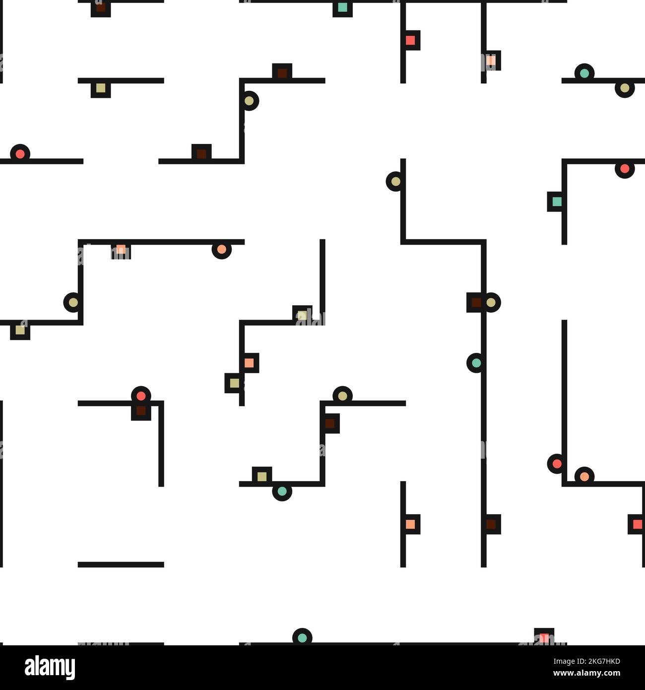 Decorative diagrame color geometric background illustration Stock ...