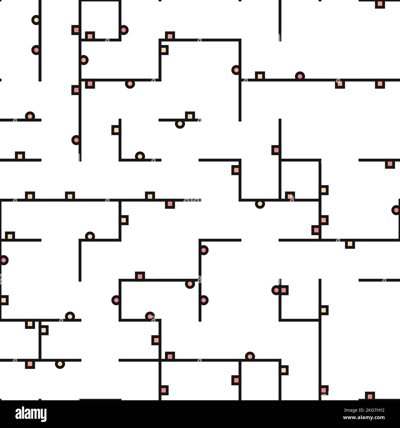 Decorative diagrame color geometric background illustration Stock ...