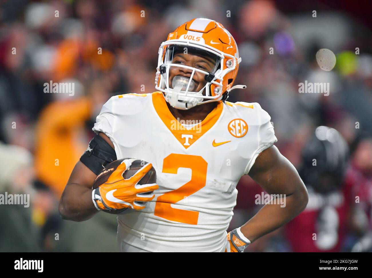 November 19, 2022: Tennessee Volunteers running back Jabari Small ...