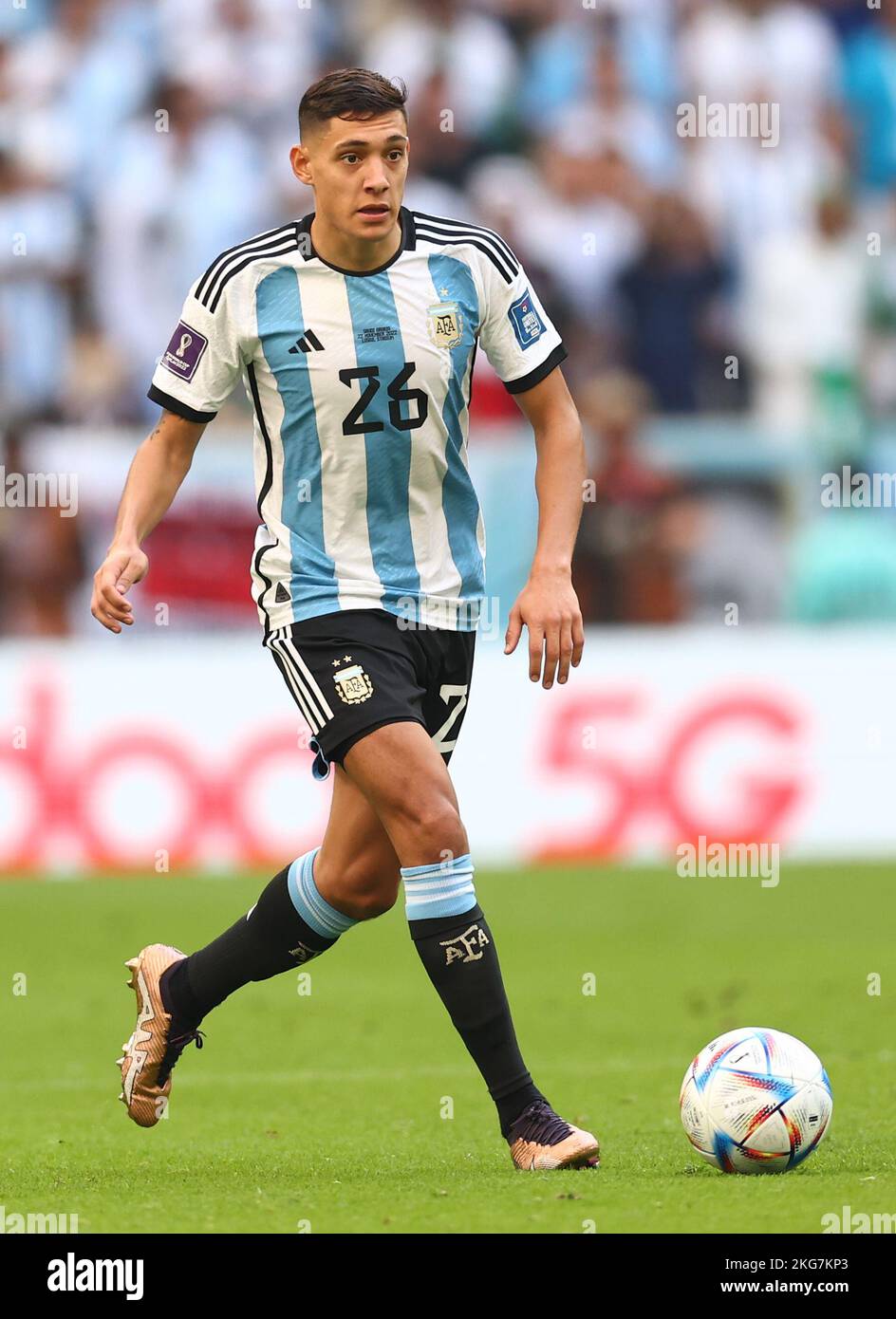 Doha, Qatar. 22nd Nov, 2022. Nahuel Molina of Argentina during the FIFA ...