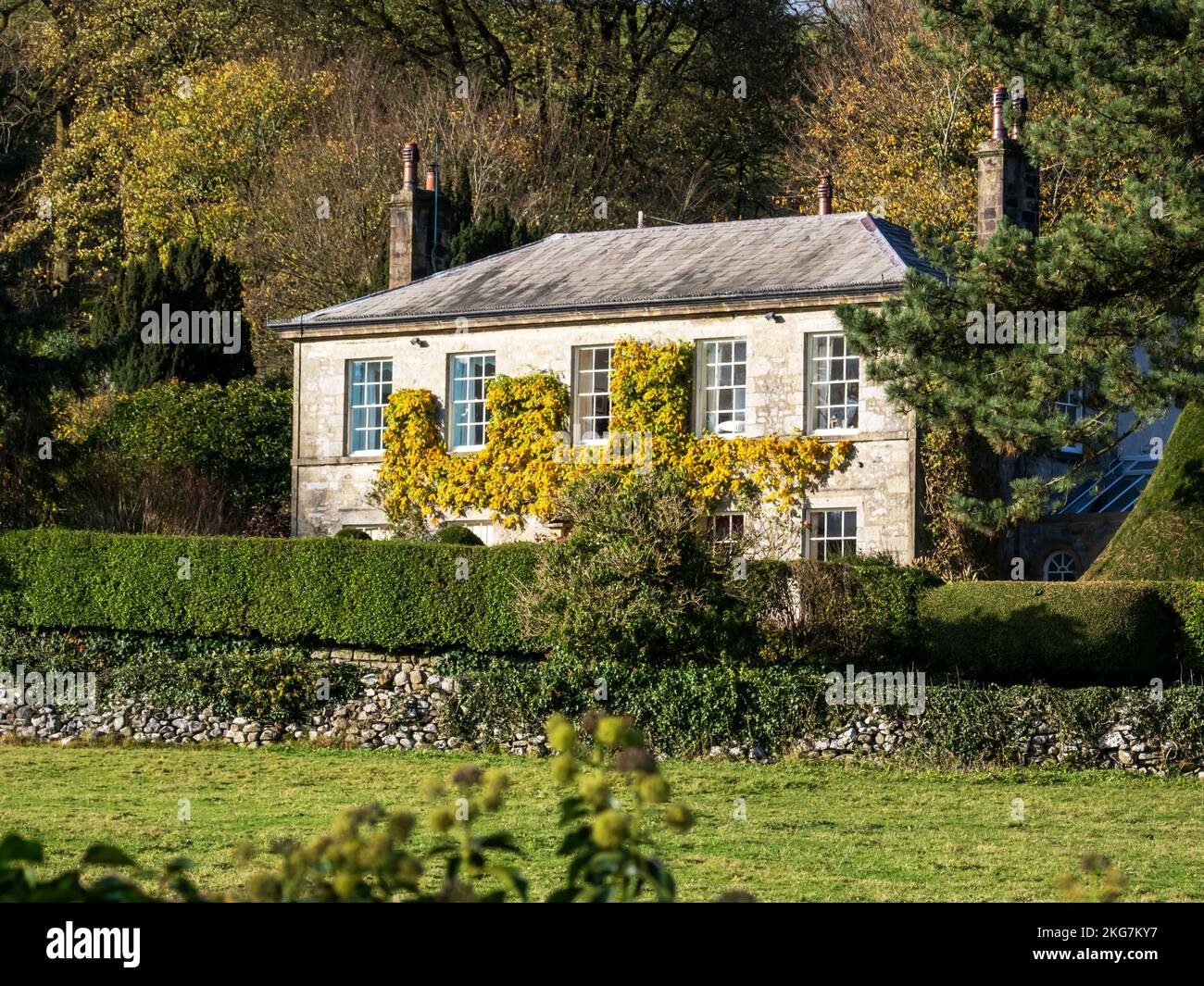 A manor house near Settle, yorkshire, UK Stock Photo - Alamy