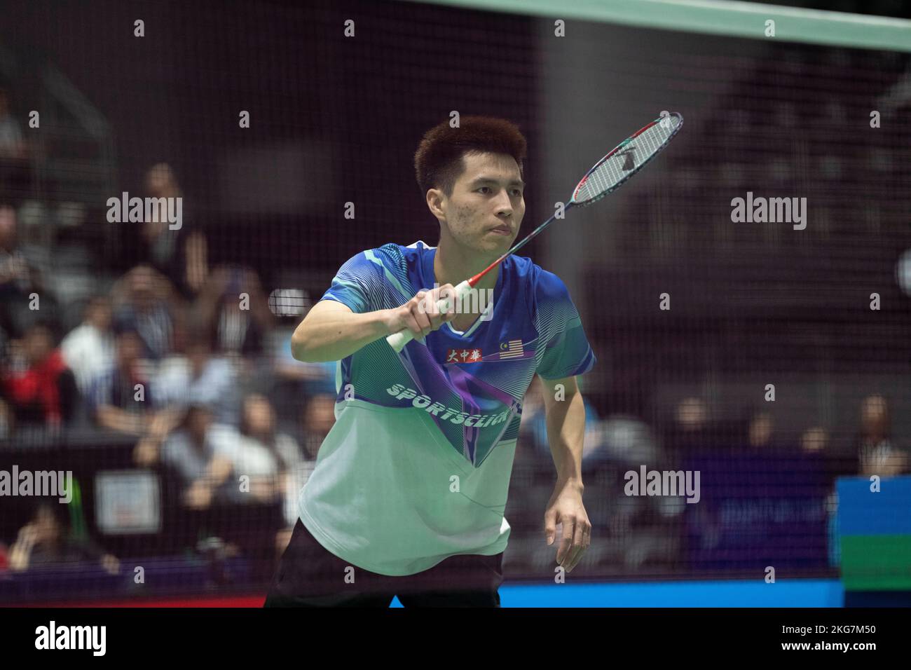 SYDNEY, AUSTRALIA - NOVEMBER 20: Ong Yew Sin of Malaysia in action ...