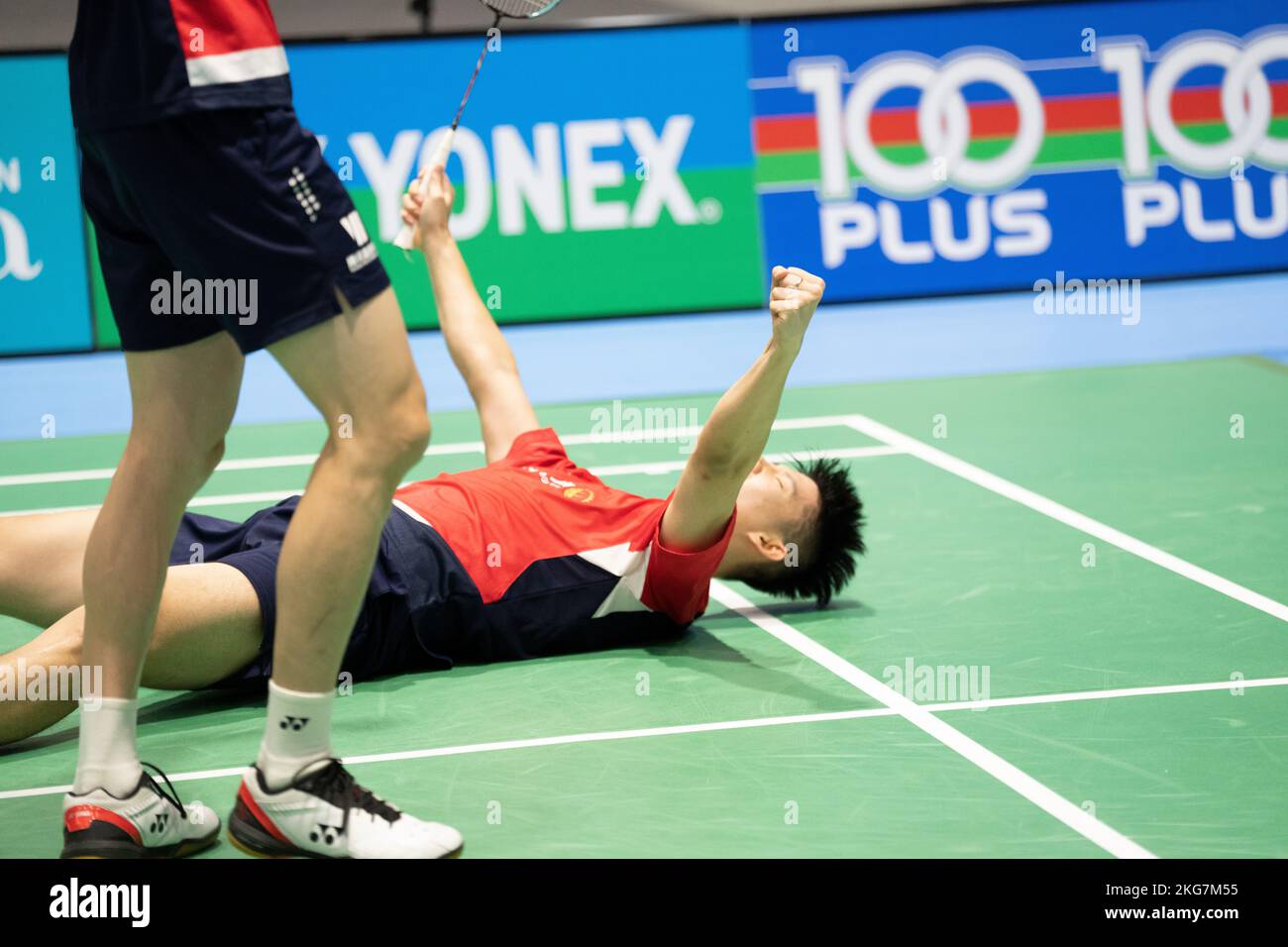 SYDNEY, AUSTRALIA - NOVEMBER 20: Liu Yu Chen of China celebrates during ...