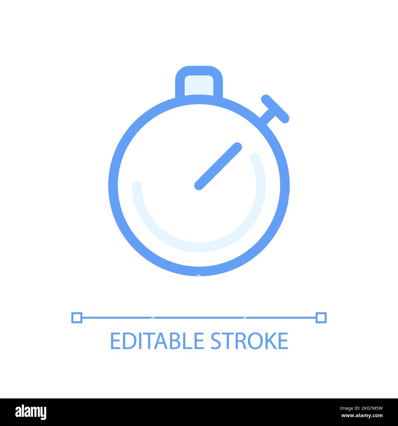 Stop watch pixel perfect glassmorphism ui icon Stock Vector Image & Art ...