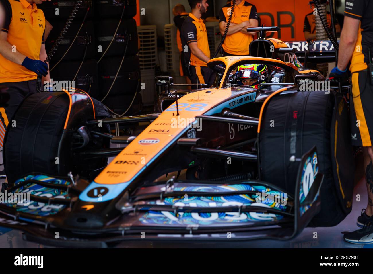 PIASTRI Oscar (aus), McLaren F1 Team MCL36, portrait during the 2022 ...