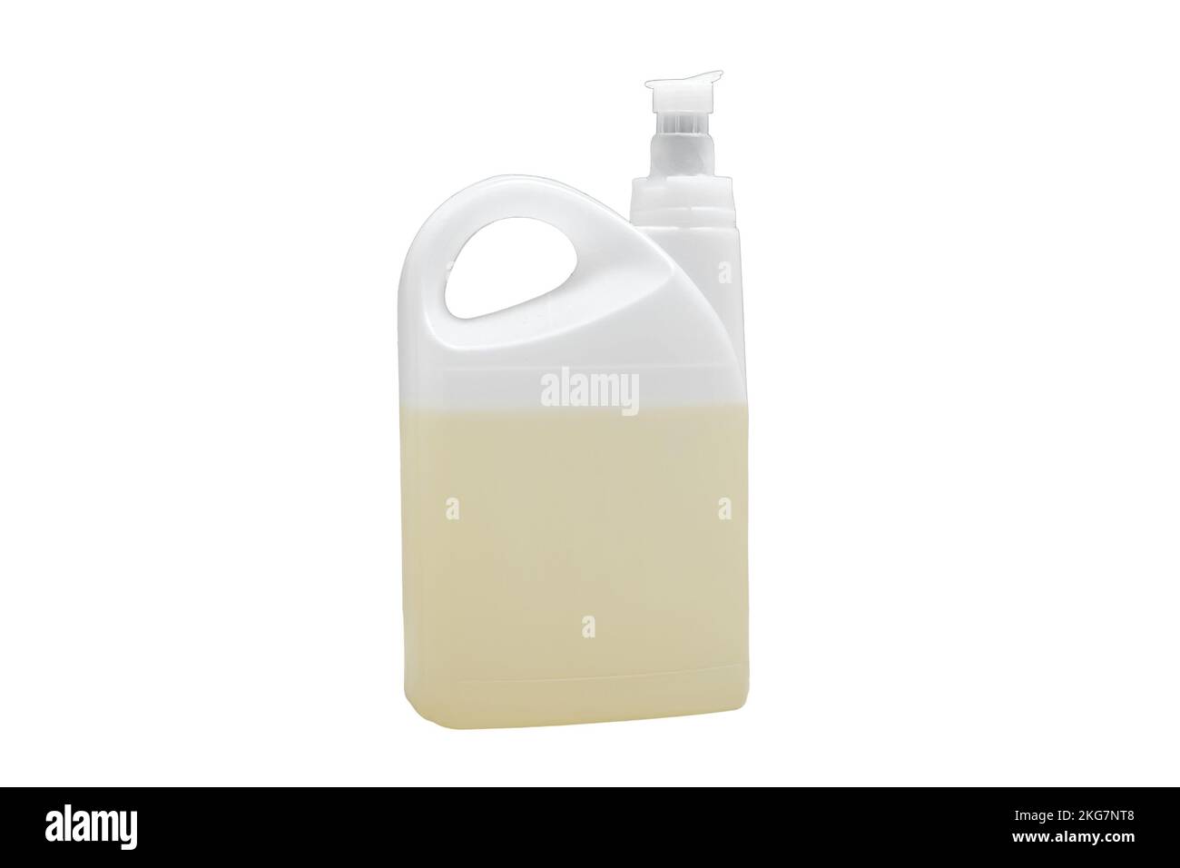 Detergents and cleaning products, isolated on a white background Stock ...