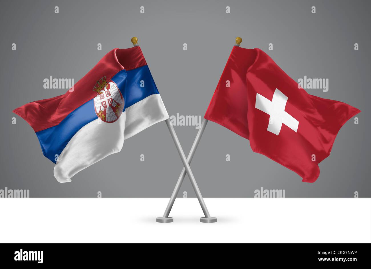 Serbian republic national flag hi-res stock photography and images - Alamy