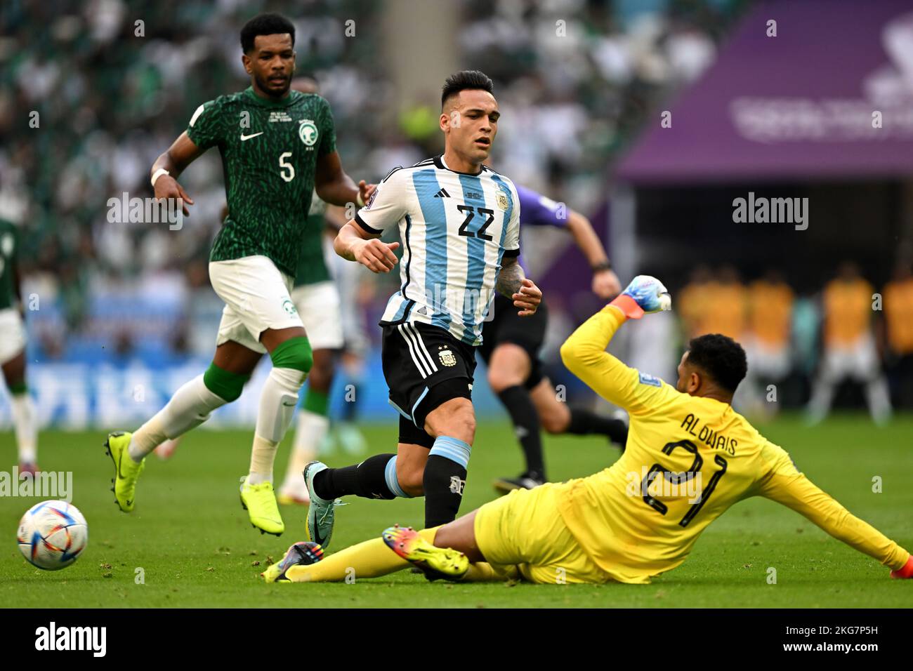 Lusail, Qatar. 22nd Nov, 2022. Soccer, 2022 World Cup in Qatar ...