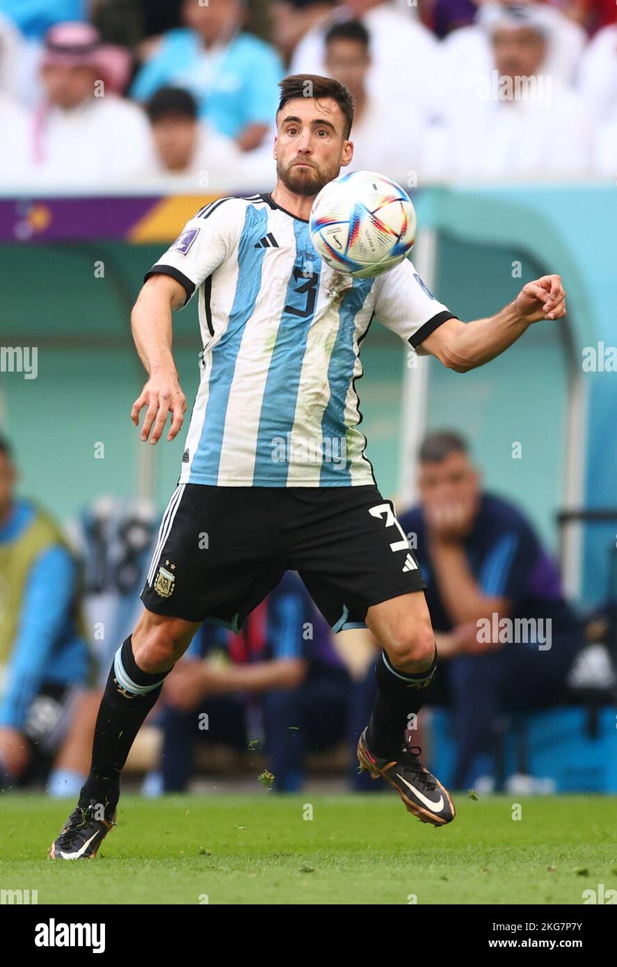 Doha, Qatar. 22nd Nov, 2022. Nicolas Tagliafico of Argentina during the ...