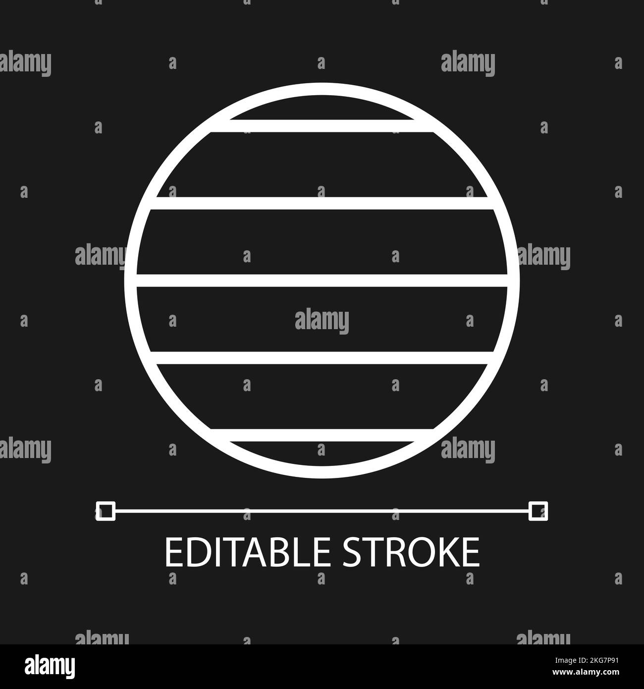 Latitude pixel perfect white linear icon for dark theme Stock Vector ... Latitude pixel perfect white linear icon for dark theme Stock Vector ...