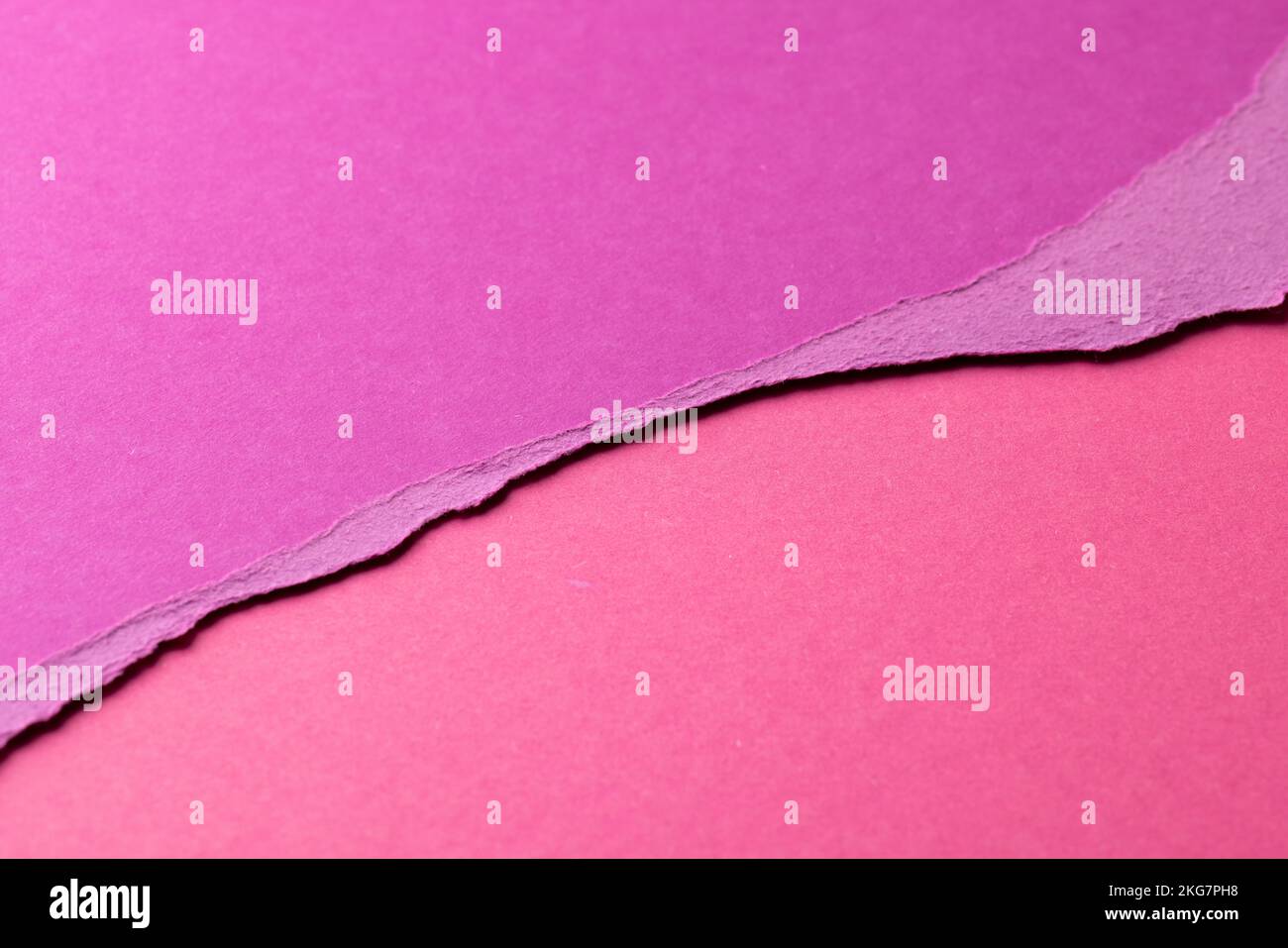 Ripped up pieces of coloured paper with copy space Stock Photo - Alamy