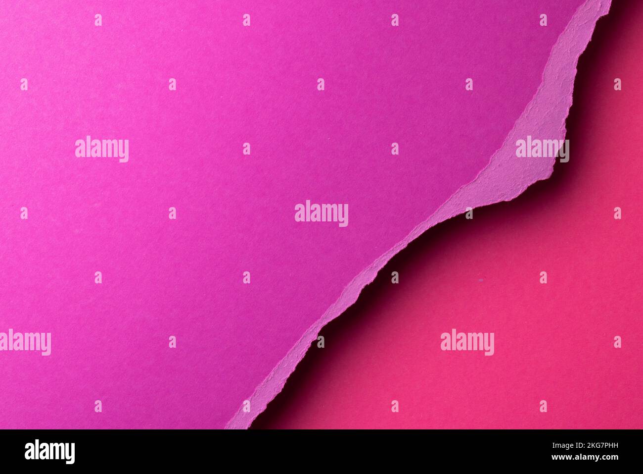 Ripped up pieces of coloured paper with copy space Stock Photo - Alamy