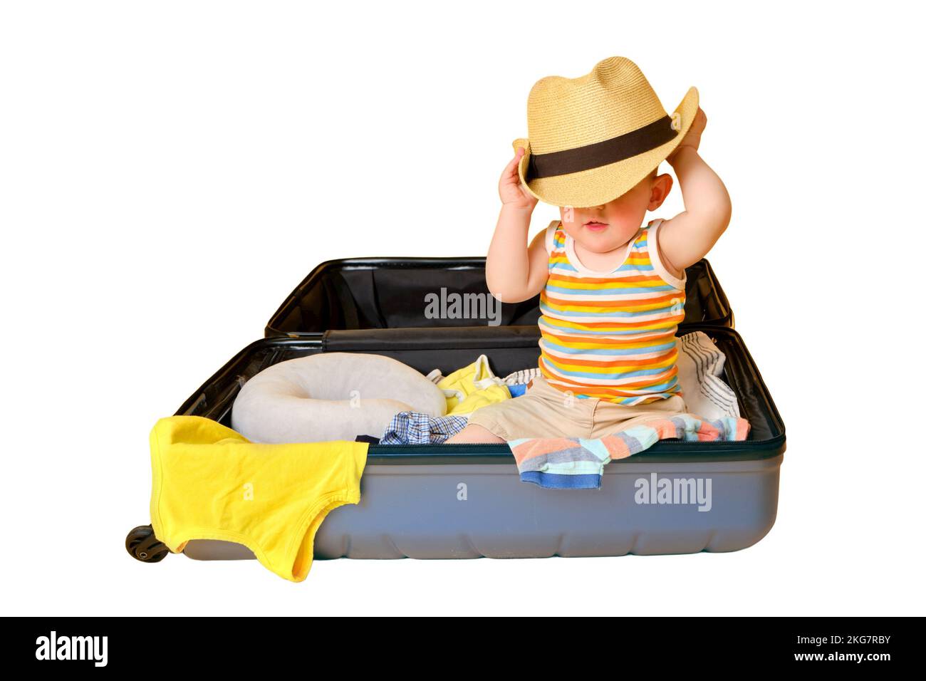 Packing suitcase funny Cut Out Stock Images & Pictures - Alamy