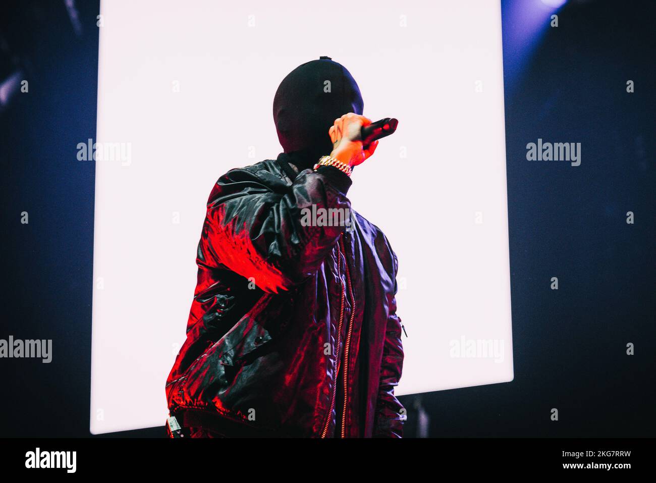 Mediolanum Forum, Milan, Italy, November 21, 2022, Luche on stage ...