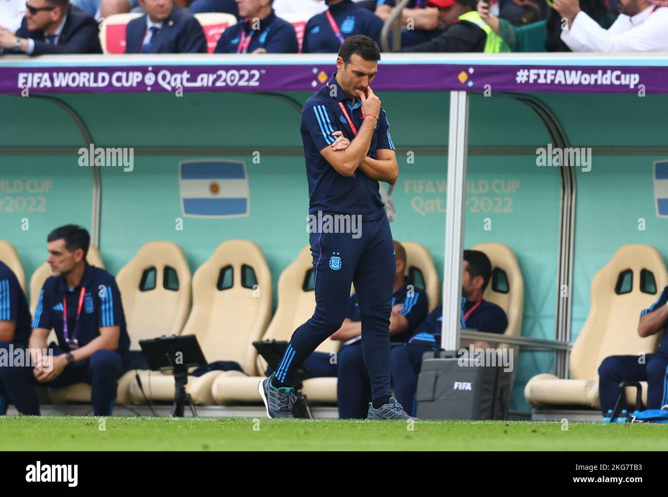 Lionel scaloni manager hi-res stock photography and images - Alamy