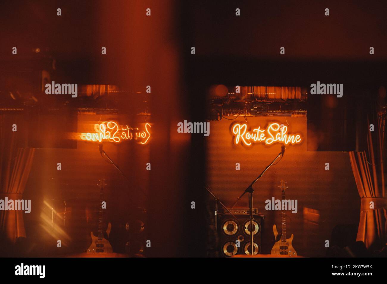 Concert area in the pub Stock Photo - Alamy