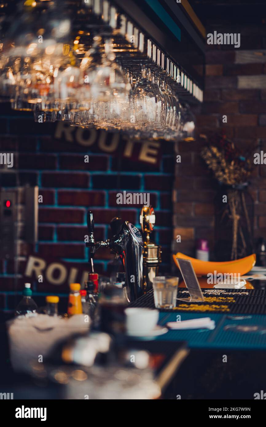 Beer faucet, Beer dispenser Stock Photo - Alamy