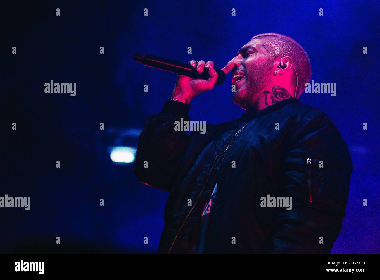Mediolanum Forum, Milan, Italy, November 21, 2022, Luche on stage ...