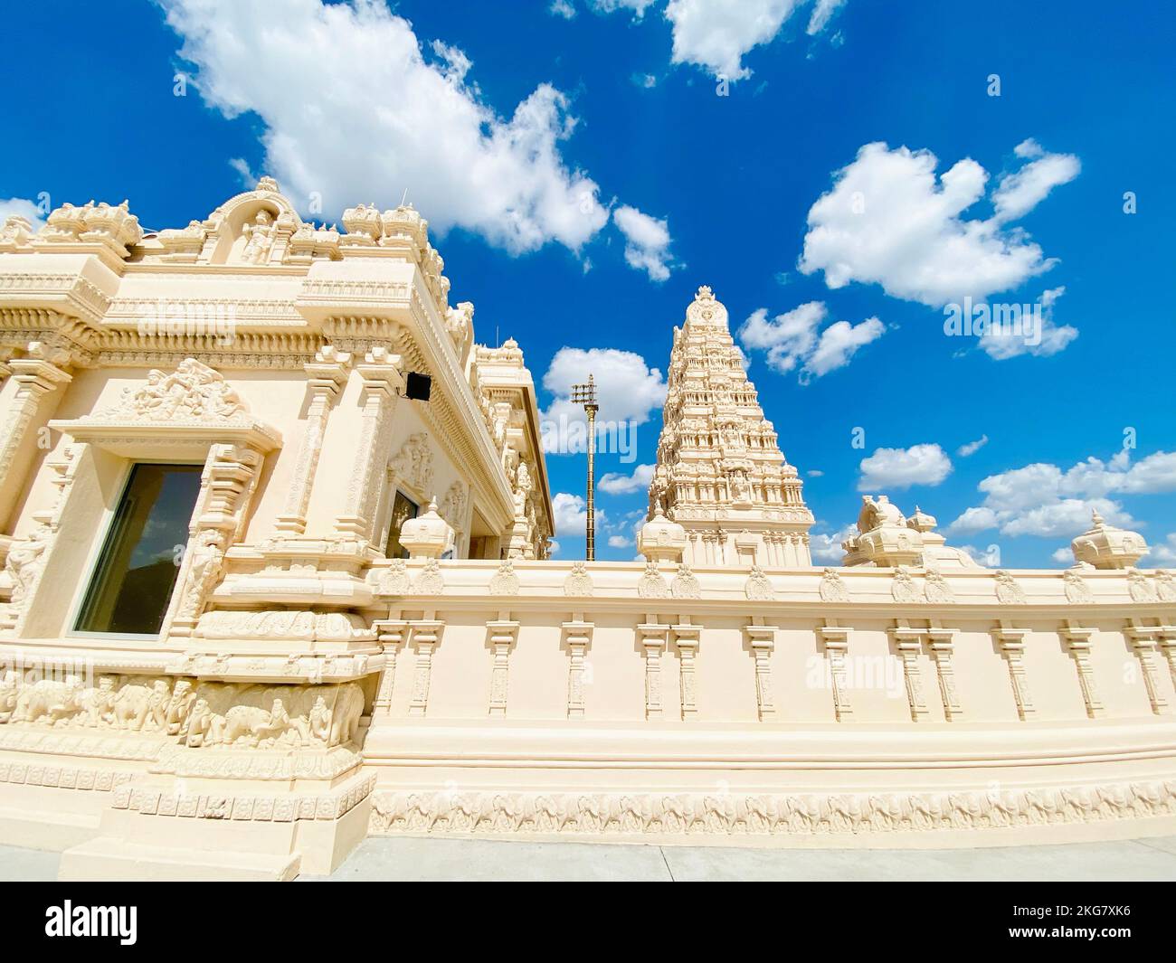 The historic Karya Siddhi Hanuman Hindu Temple on a sunny day Stock ...