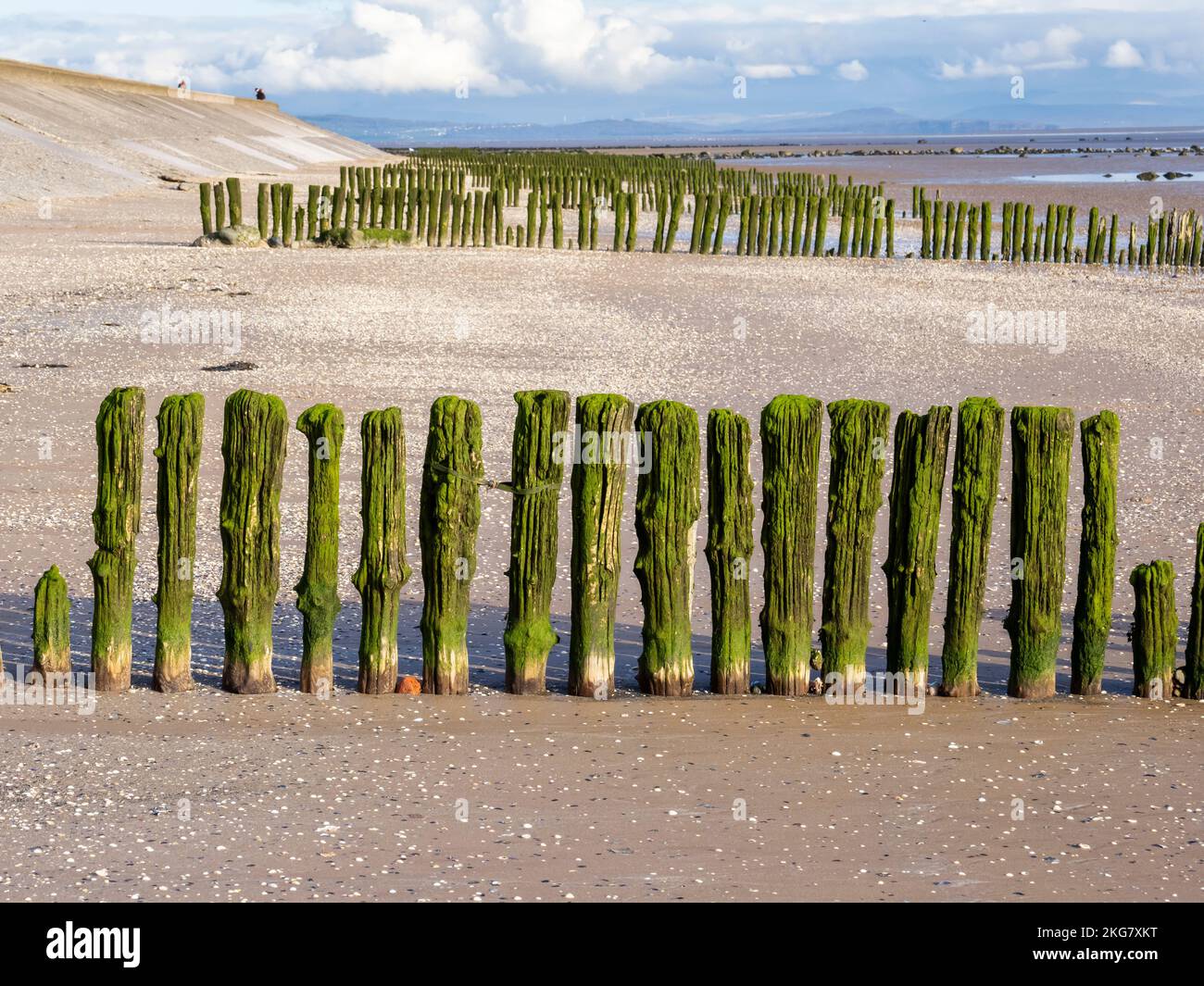 Newbiggin beach cumbria hi-res stock photography and images - Alamy