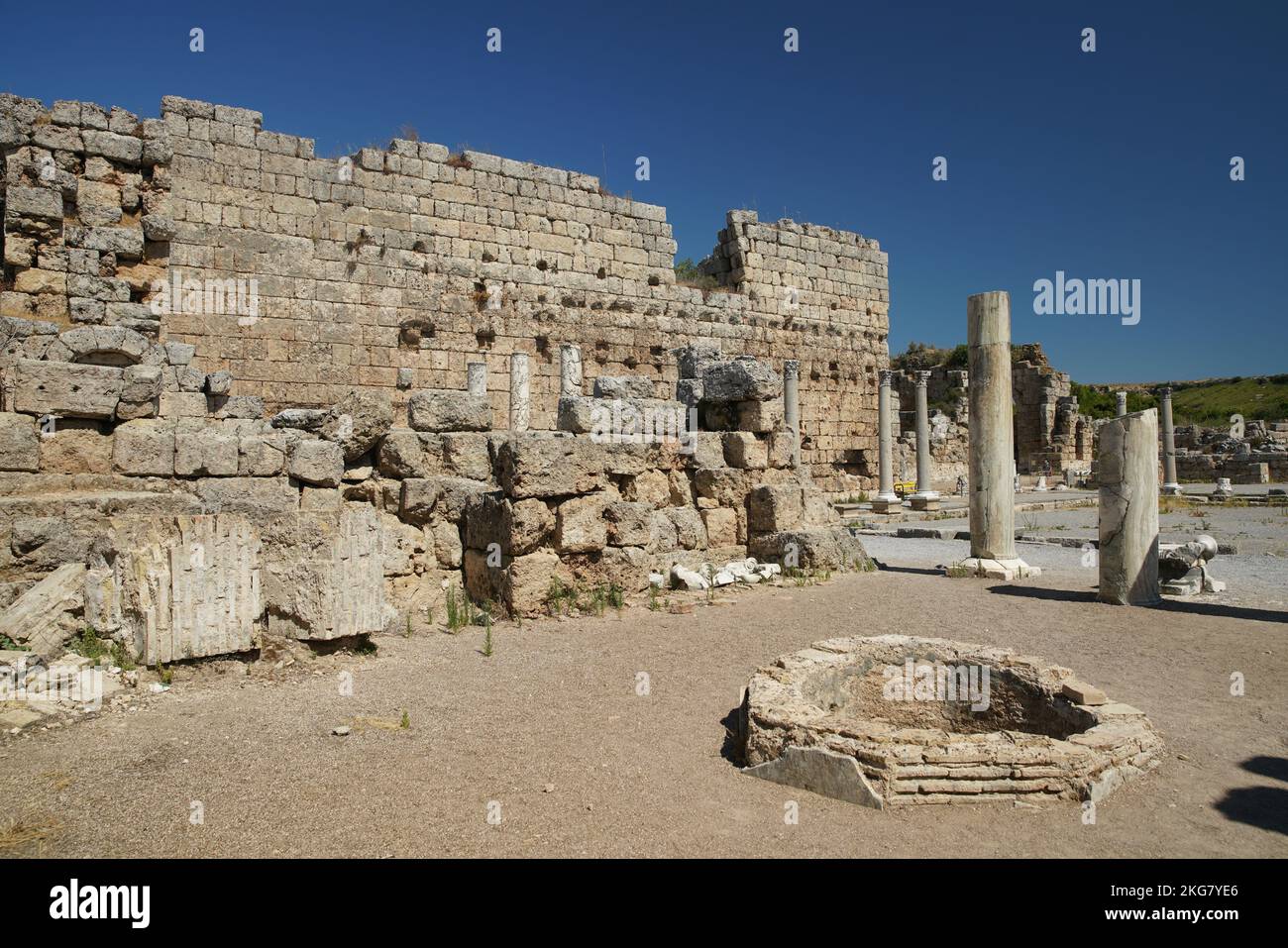 Perge Ancient City in Antalya City, Turkiye Stock Photo - Alamy