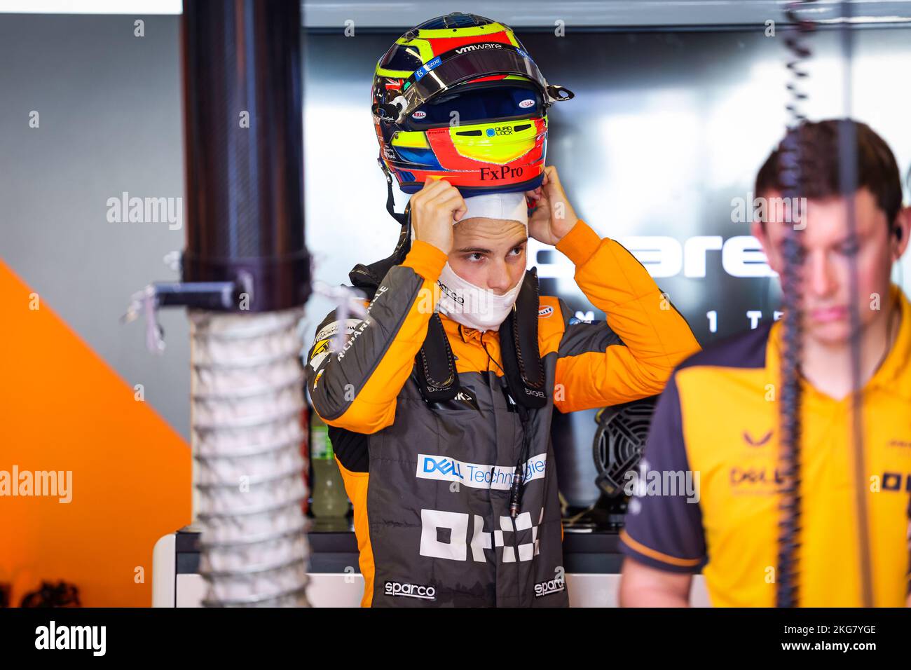 PIASTRI Oscar (aus), McLaren F1 Team MCL36, portrait during the 2022 ...