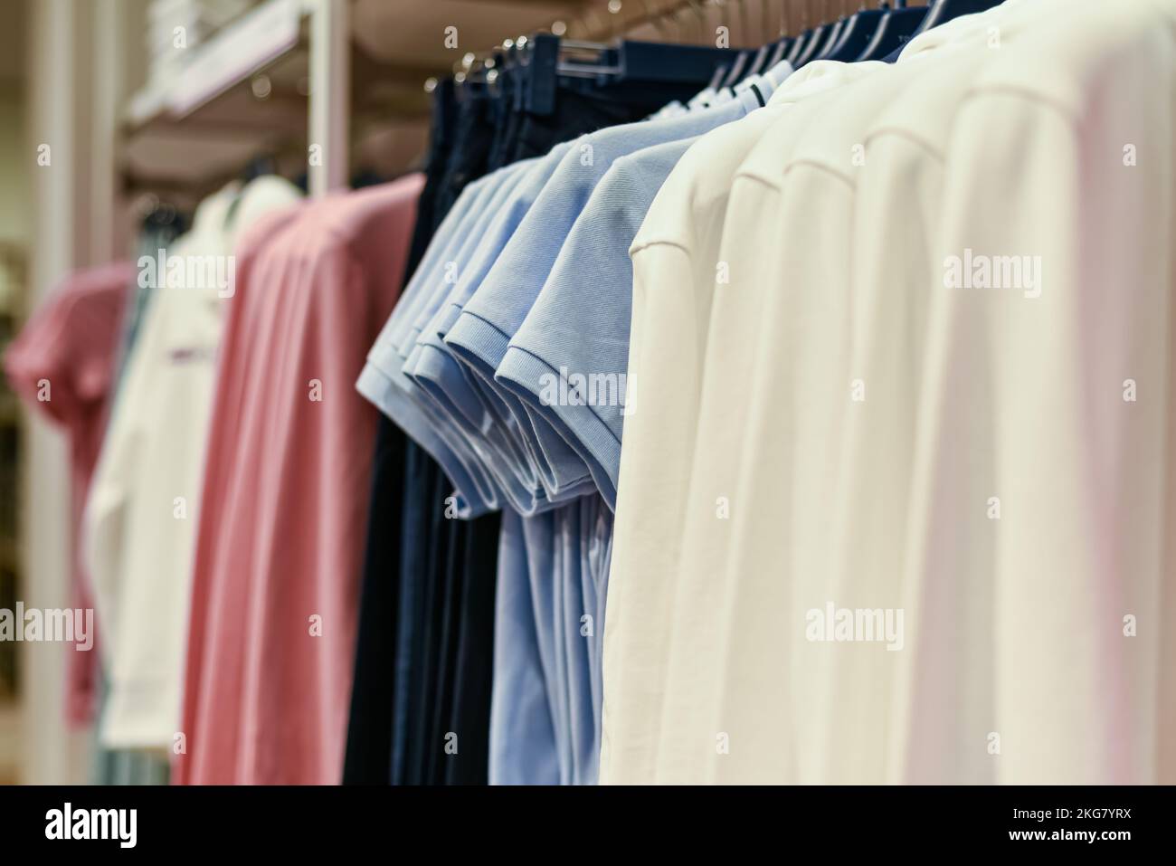 range of fashion clothes in the store. wardrobe background screensaver ...