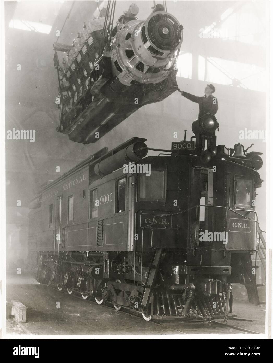 Early 20th century press print, Canada: Canadian National Railways ...