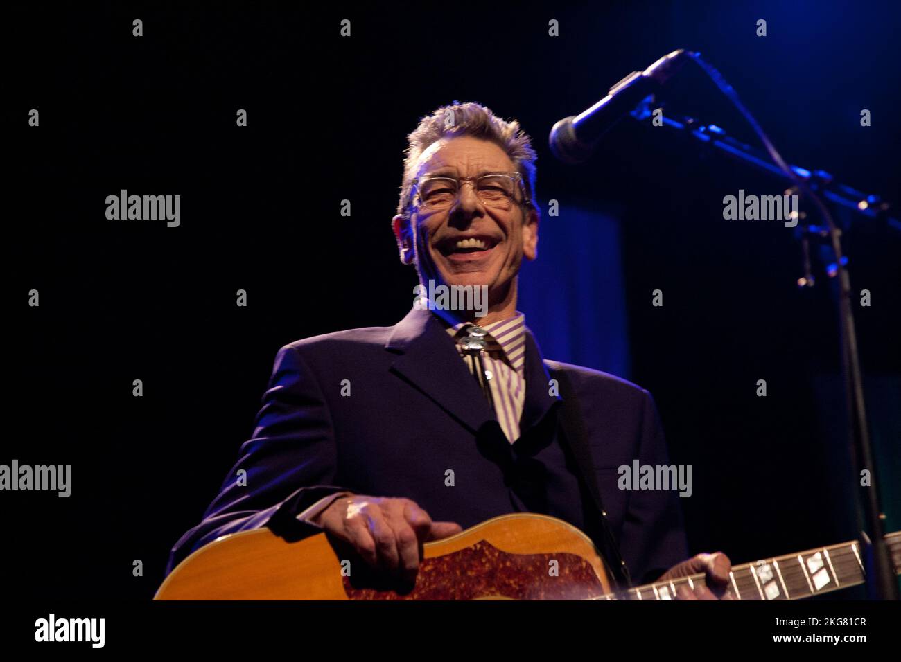 Glasgow Scotland. June 2010. Rab Noakes, Scottish singer songwriter ...