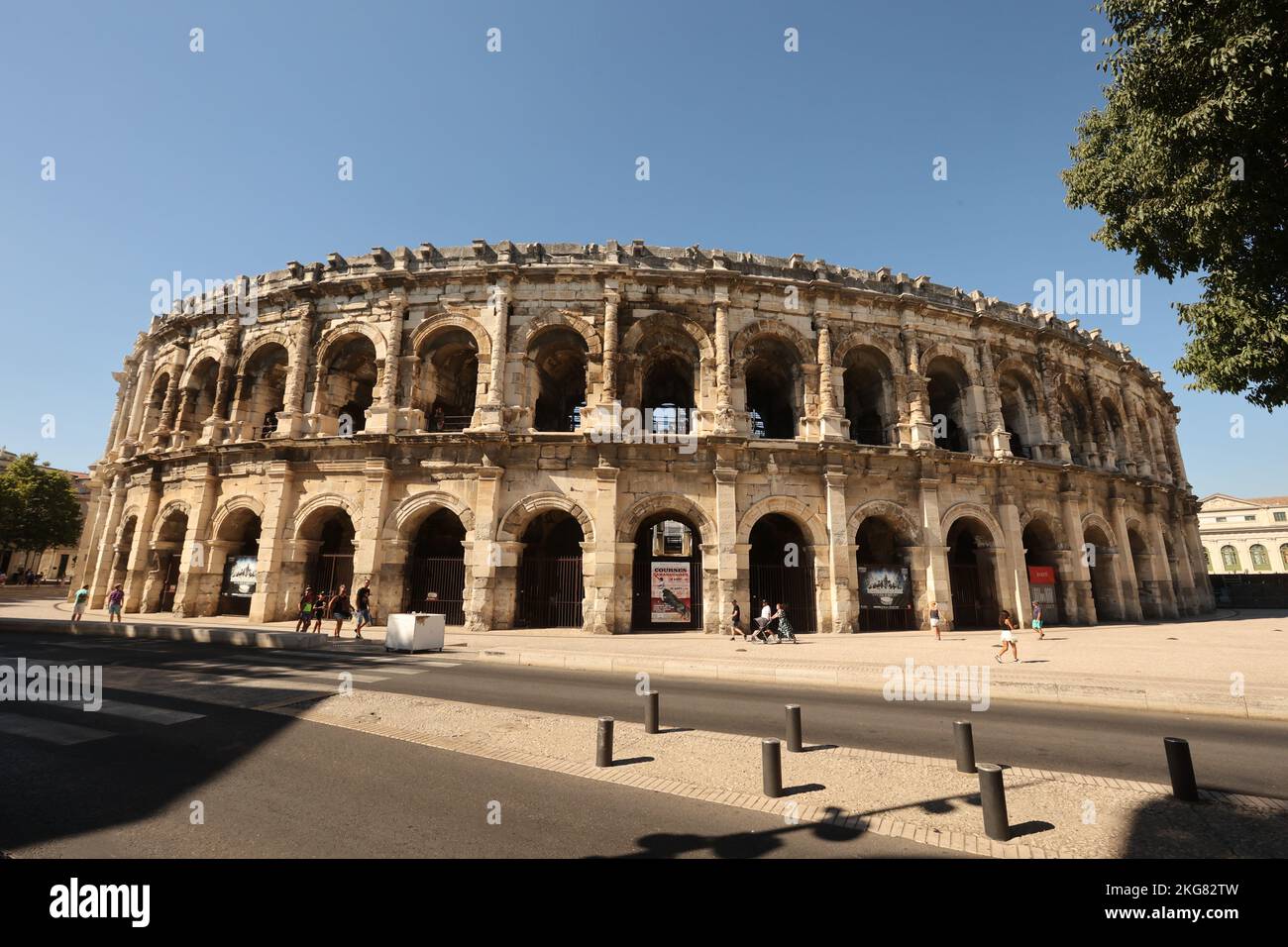 Roman,Amphitheatre of Nîmes,Arènes de Nîmes,arena,coliseum,preserved ...
