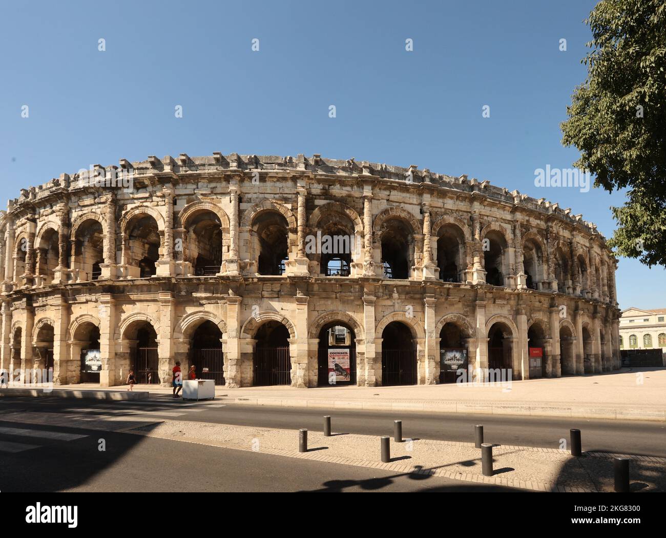 Roman,Amphitheatre of Nîmes,Arènes de Nîmes,arena,coliseum,preserved ...