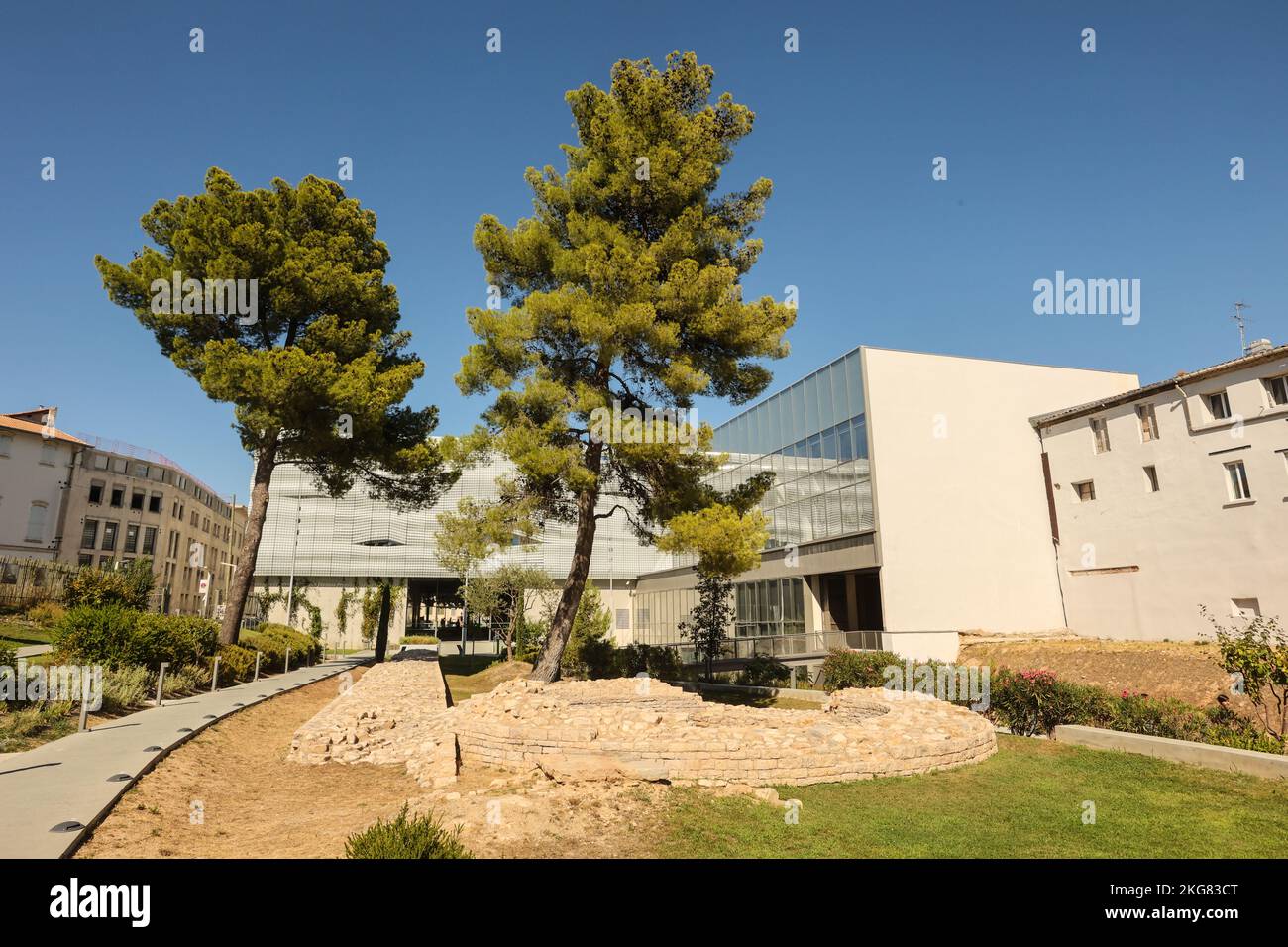 Nimes archaeological museum hi-res stock photography and images - Alamy