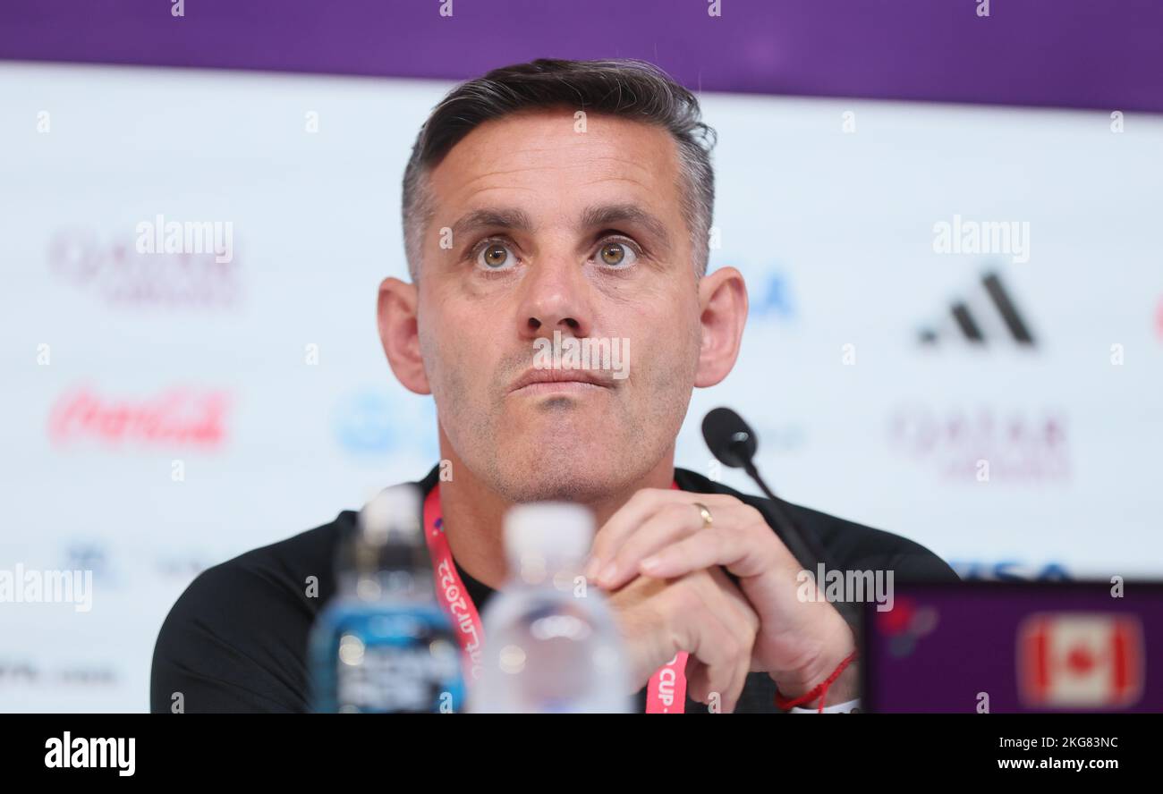 John herdman 2022 hi-res stock photography and images - Alamy